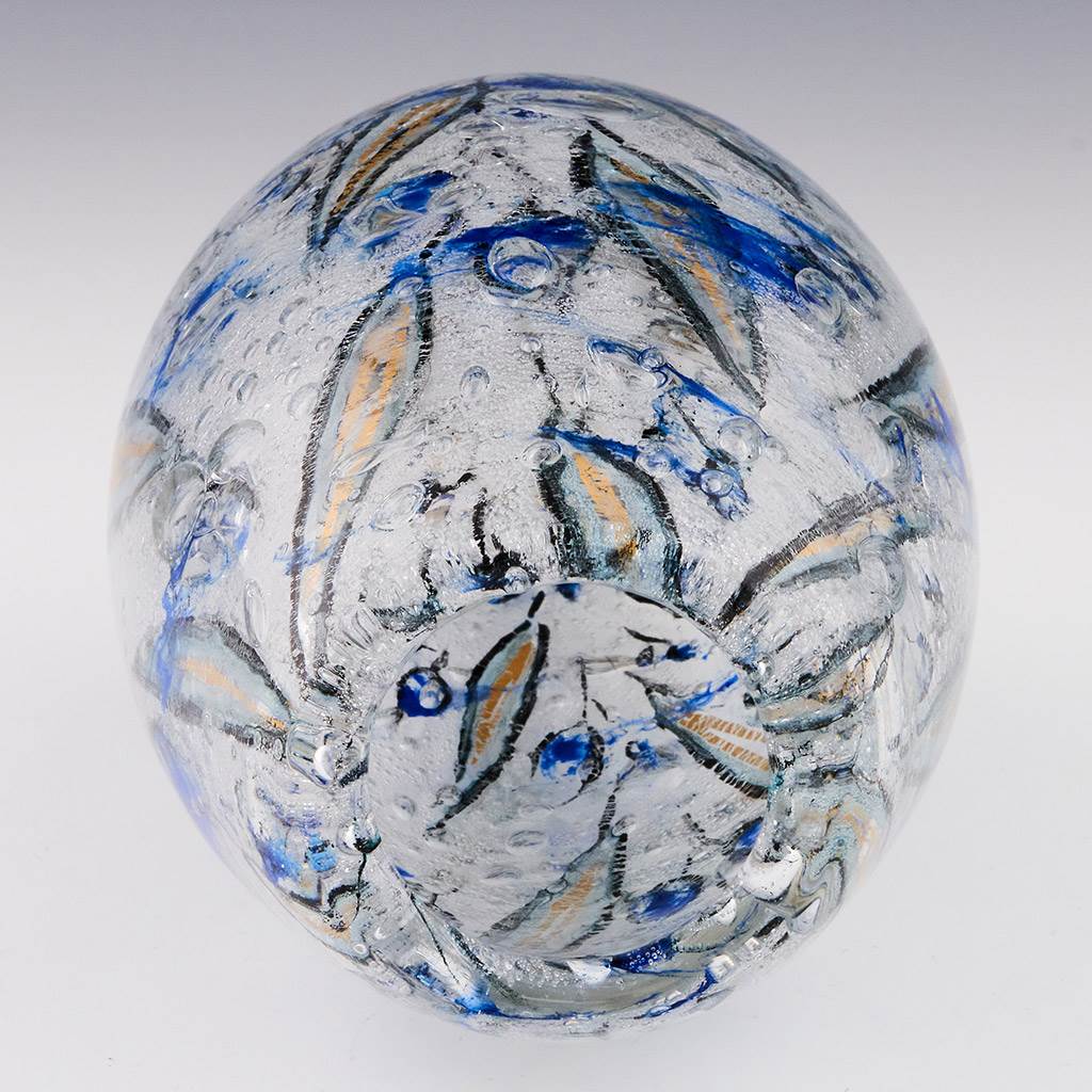 Sally Jean Penn-Smith Vase with Gold Inclusions 1989