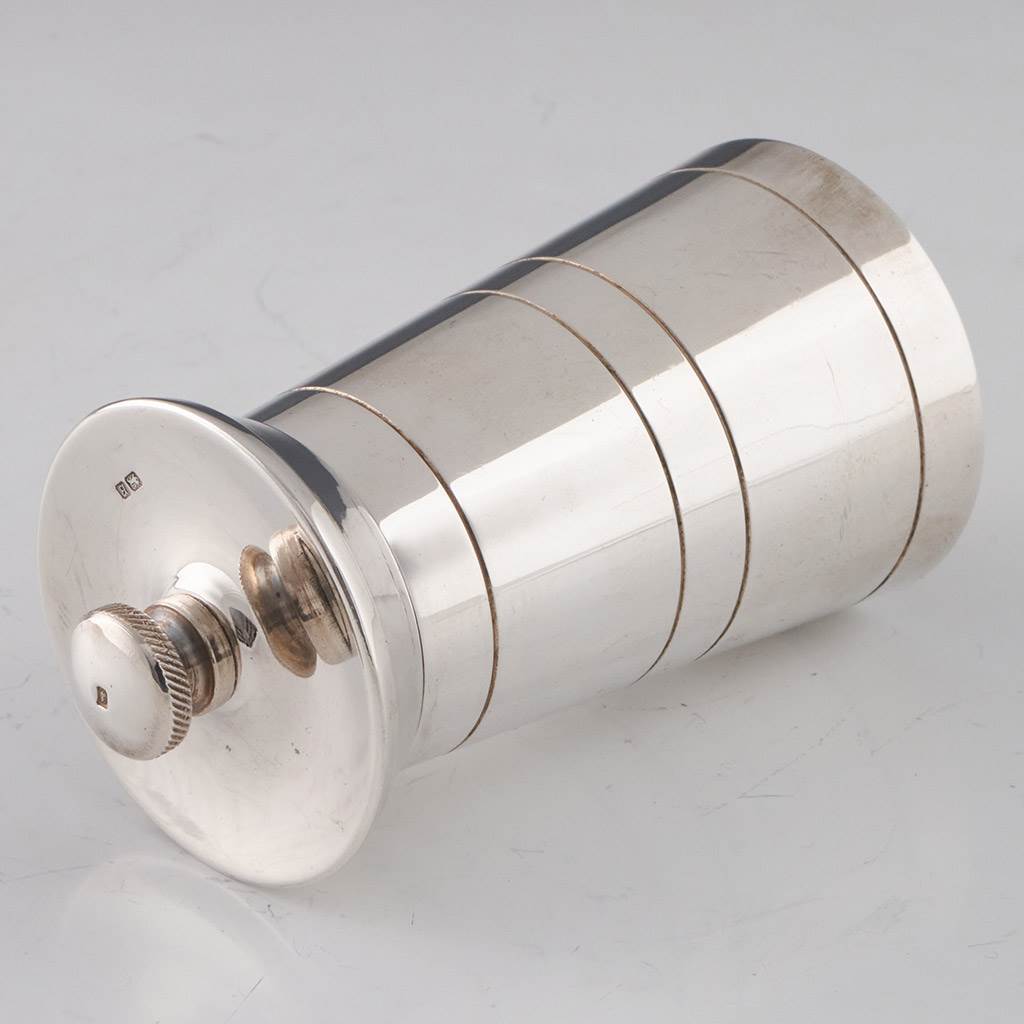 Sterling Silver Pepper Mill Birmingham 1976