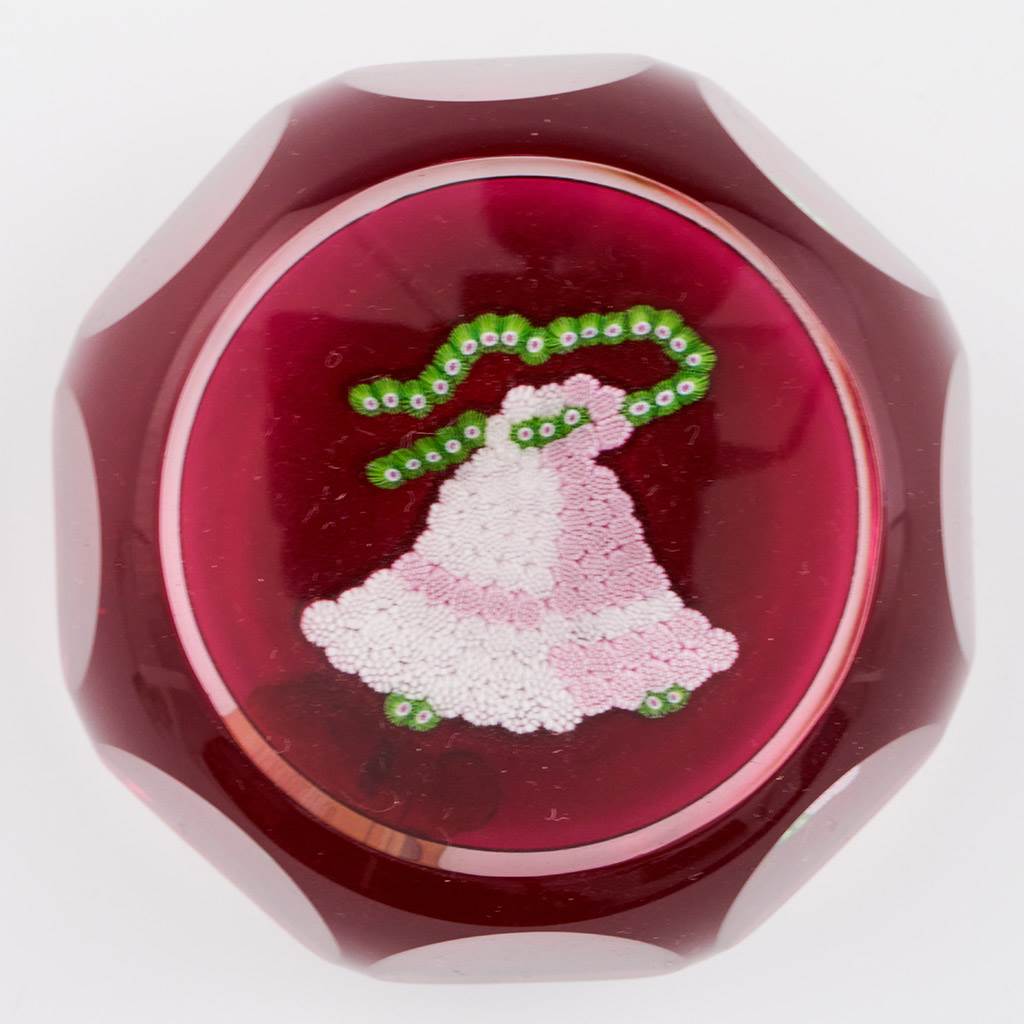 Perthshire Paperweight Christmas Bells 1977