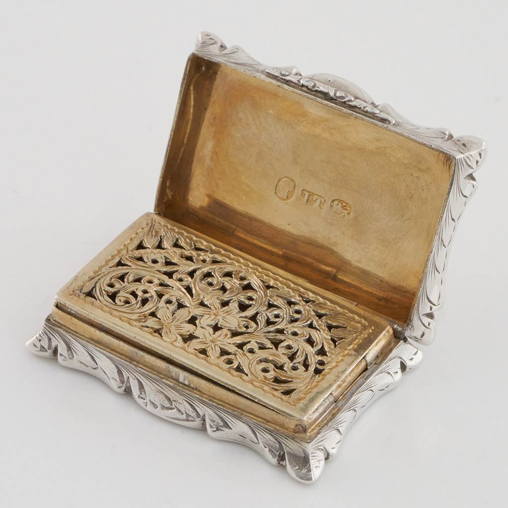 Sterling Silver Vinaigrette Josh Tongue Birmingham 1842