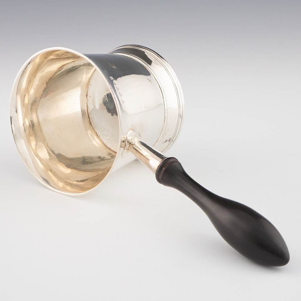 Large Sterling Silver Brandy Pan Peter and Ann Bateman 1804