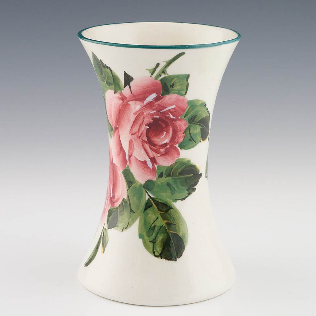 Wemyss Ware Cabbage Rose Vase c1920