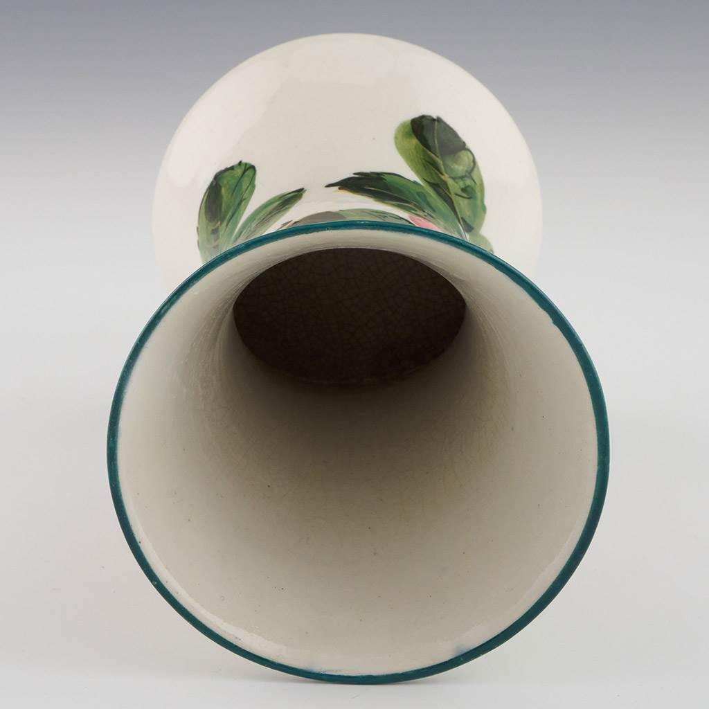 Wemyss Ware Cabbage Rose Vase c1920