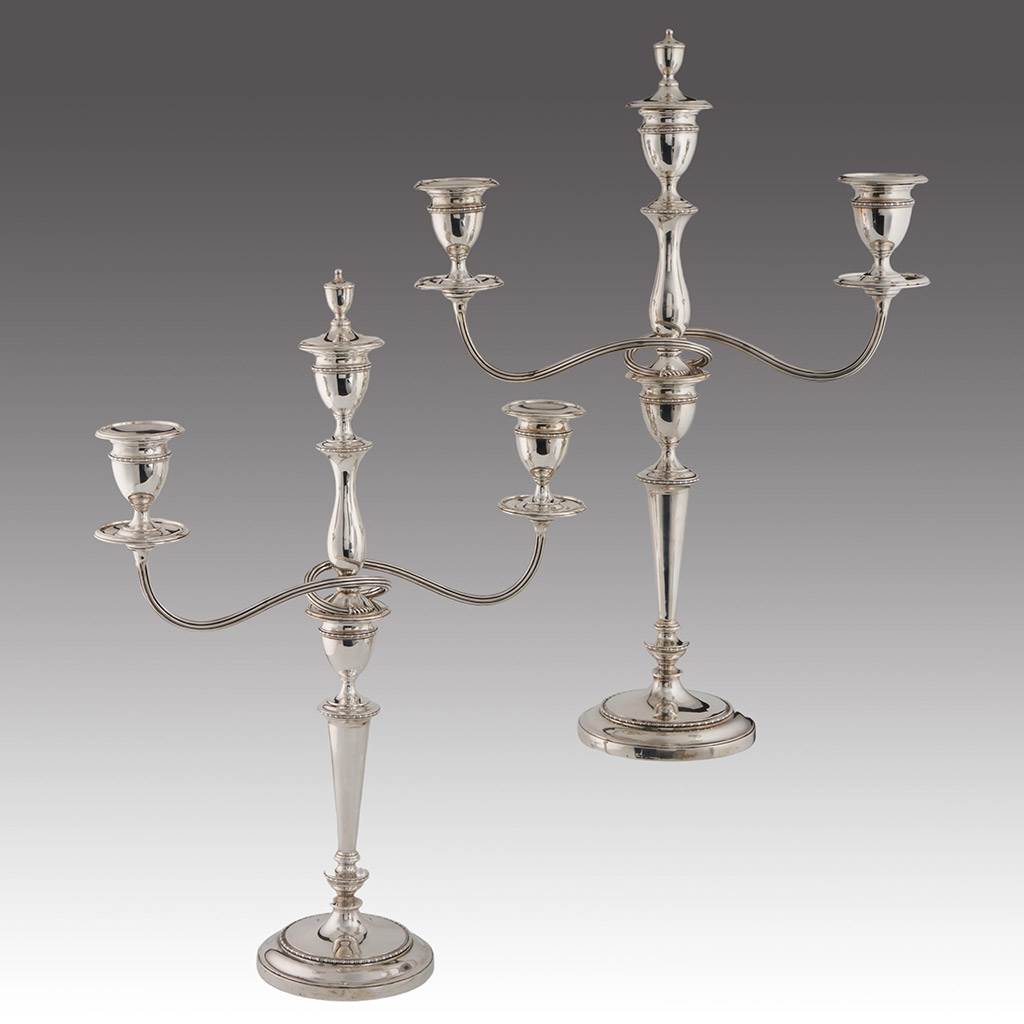 Silver Candlesticks
