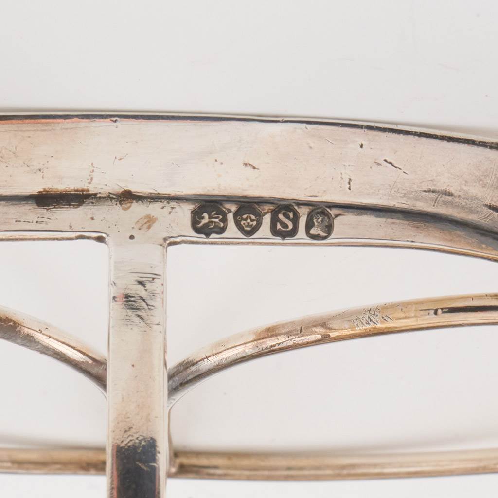 Charles Fox Silver Toast Rack London 1833