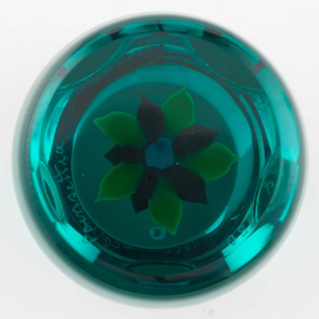 William Manson Lampwork Poinsettia Traditional Collection Caithness ...