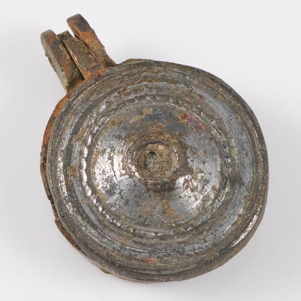 Romano Celtic Silvered Bronze Seal Security Box 1st to 2nd Century
