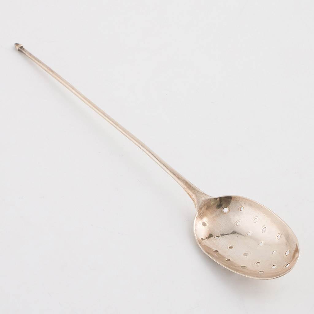Sterling Silver Mote Spoon George II c1730