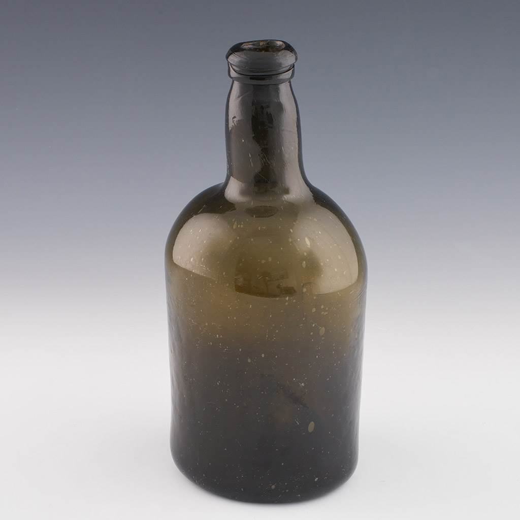Antique Wine Bottle – Georgian Cylinder c1785