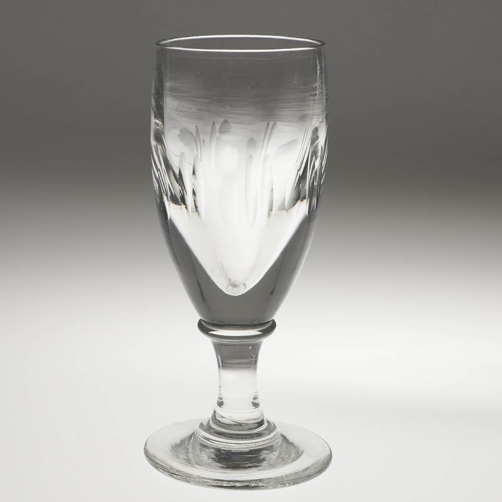 Two French Absinthe Or Pastis Glasses c1900
