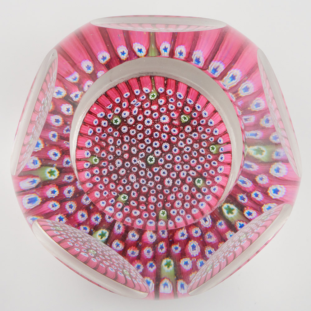 Whitefriars Paperweight Polychrome Close Pack Millefiori