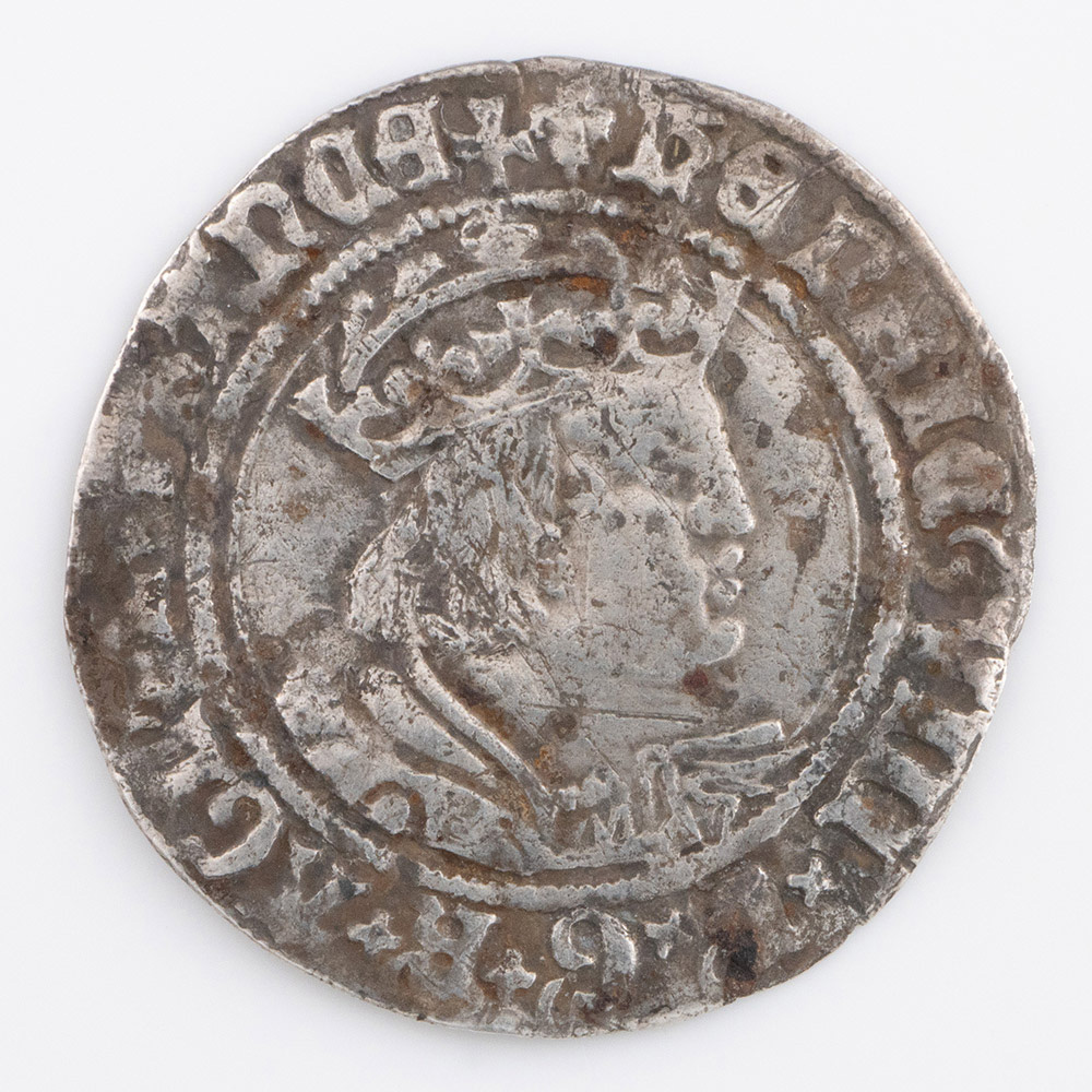 Henry VIII Coin – Silver Groat – Lis 1526-1544