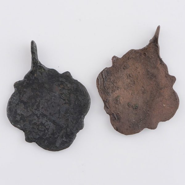 Medieval Heraldic Harness Pendants c14th Century