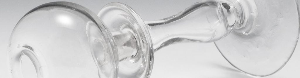 Victorian Candlesticks and Glass Lustres