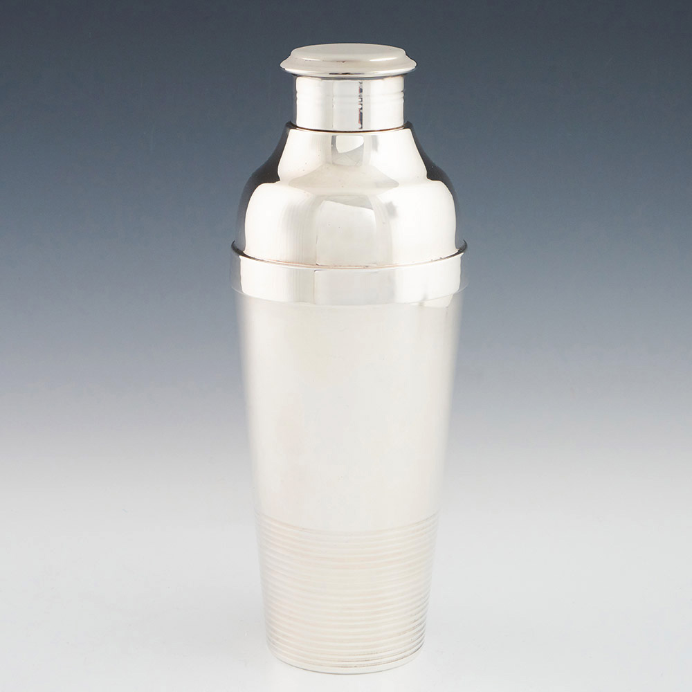 Christofle Cocktail Shaker by Luc Lanel c1935