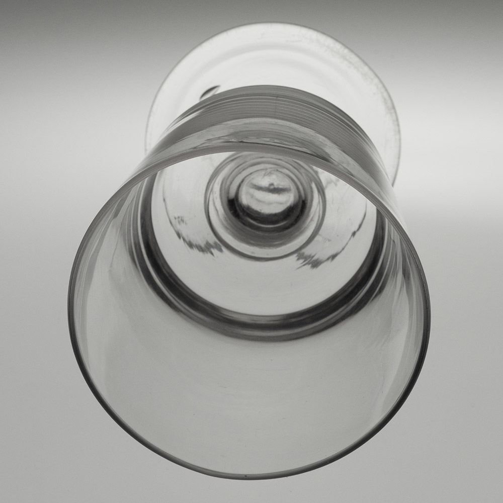 Bucket Bowl Victorian Rummer Glass c1850