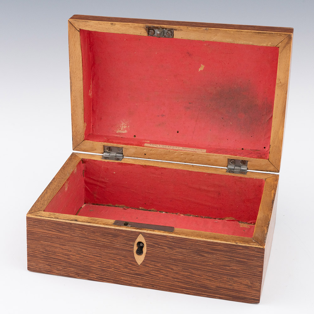 Regency Tunbridge Ware Box by George Wise c1810