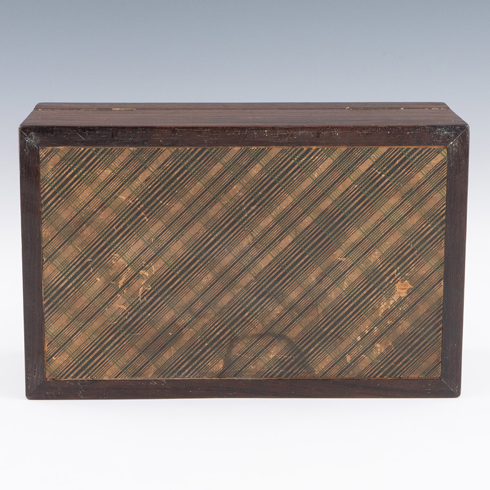 Sorrento Style Tunbridge Ware Sewing Box c1880