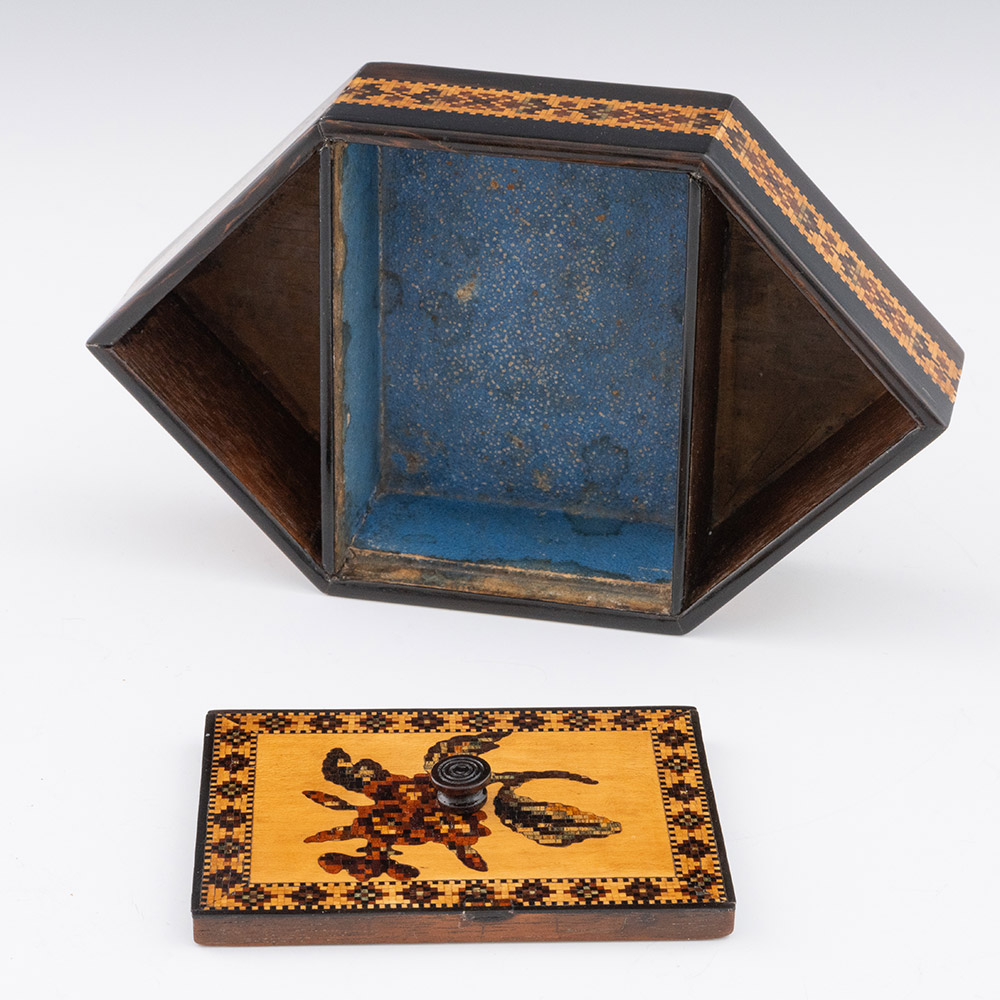 Tunbridge Ware Box Designed by Thomas Barton c1860