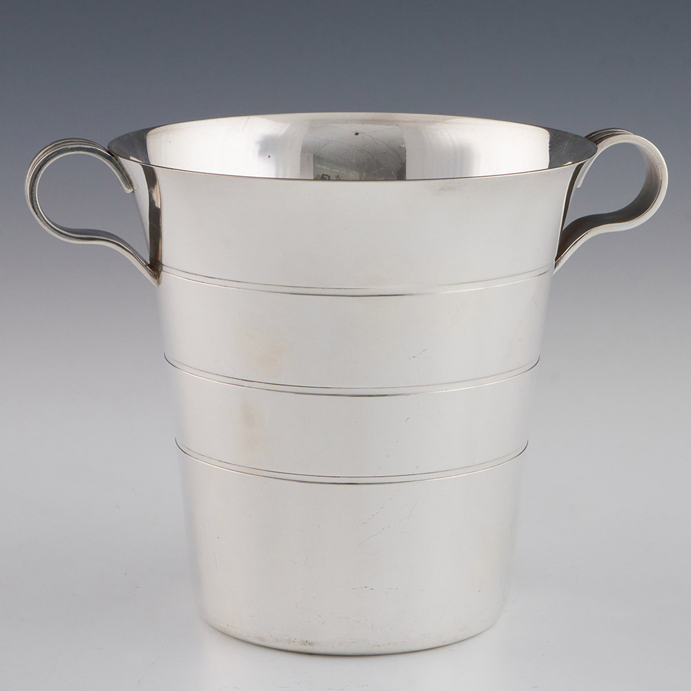 Ravinet d’Enfert Silver Plate Ice Bucket c1930