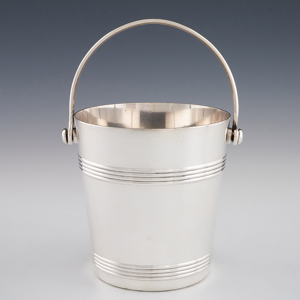 Silver Plate Christofle Ice Bucket Gallia Metal c1950