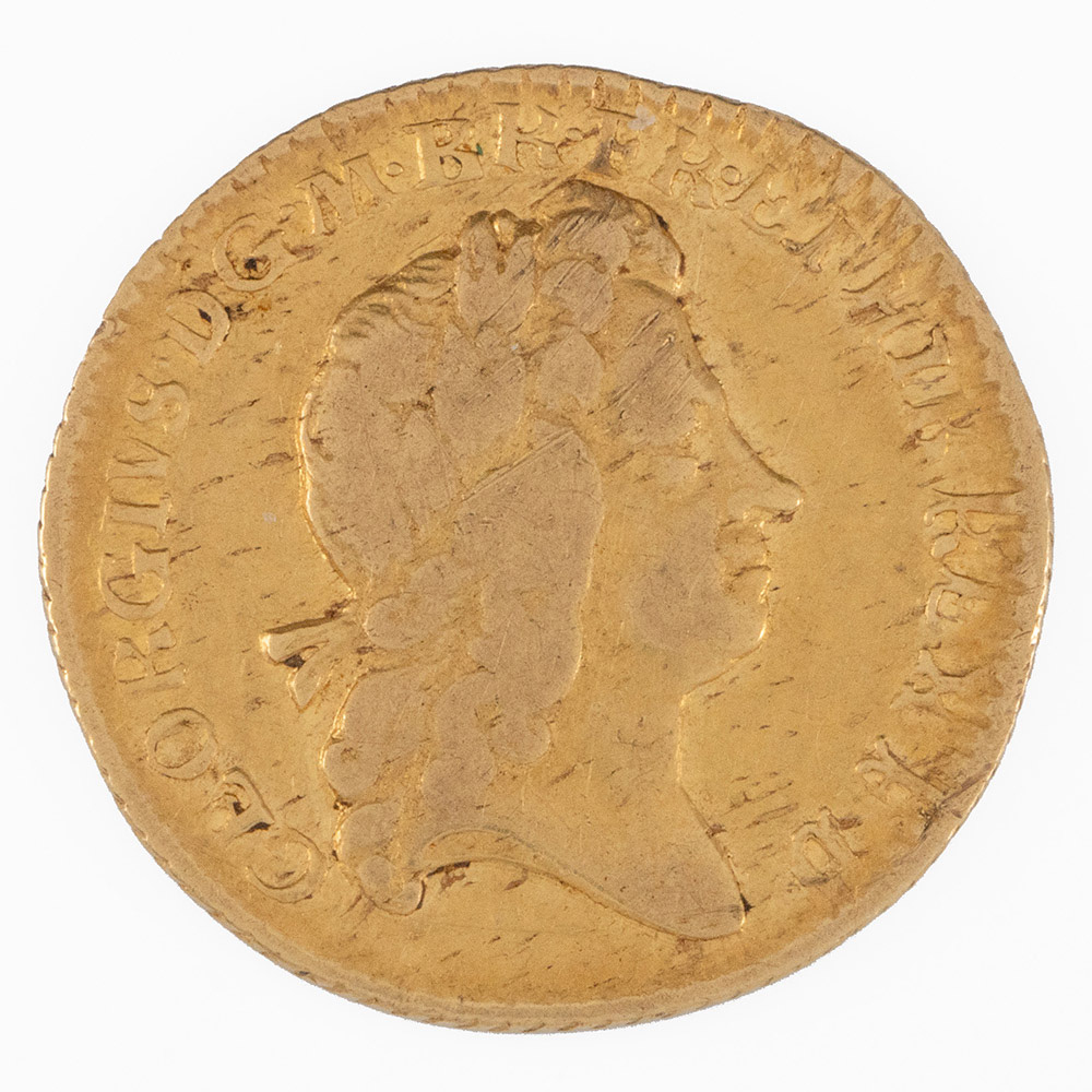 Hanoverian Coins George I Gold Half Guinea 1725