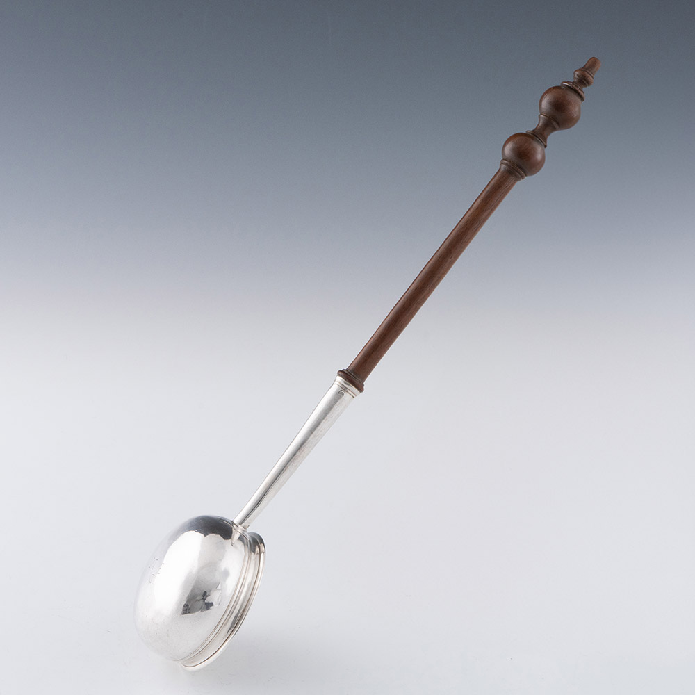 Sterling Silver Toddy Ladle with Wooden Handle London 1723