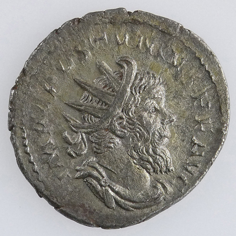 Postumus Silver Antoninianus Pax, Lugdunum 260-269