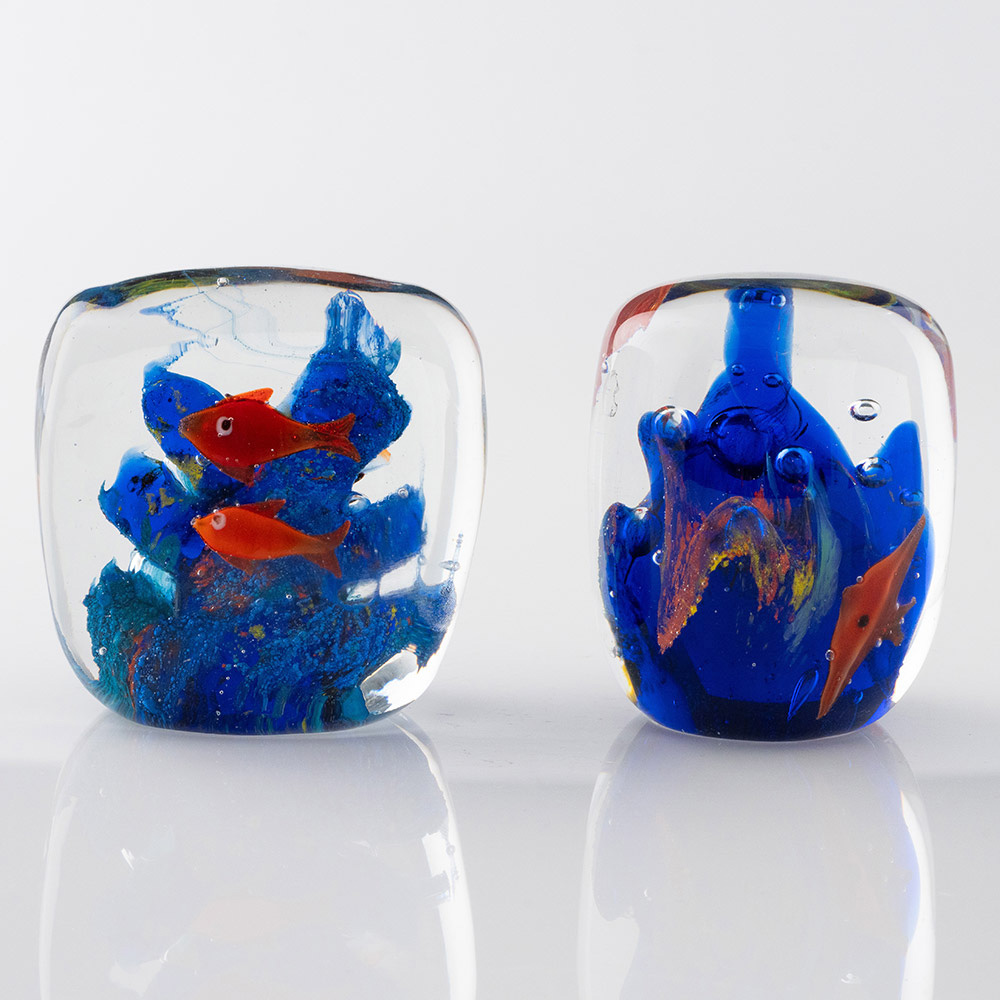 Chinese Aquarium Paperweights c2000