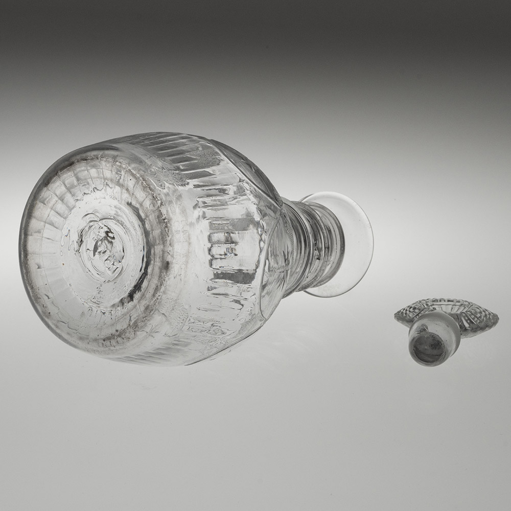Waterloo Glass Company Prussian Decanter c1820