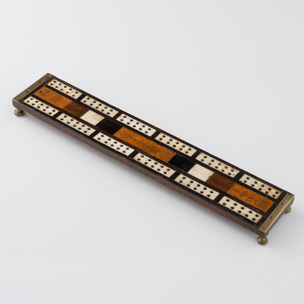 Napoleonic Wars French Prisoner Cribbage Board