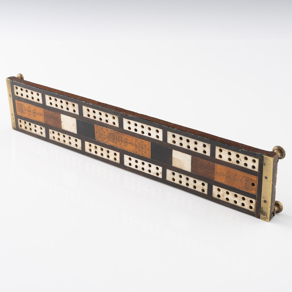 Napoleonic Wars French Prisoner Cribbage Board