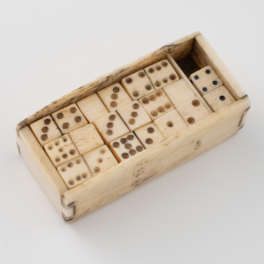 Prisoner of War Domino Set Early 19th Century
