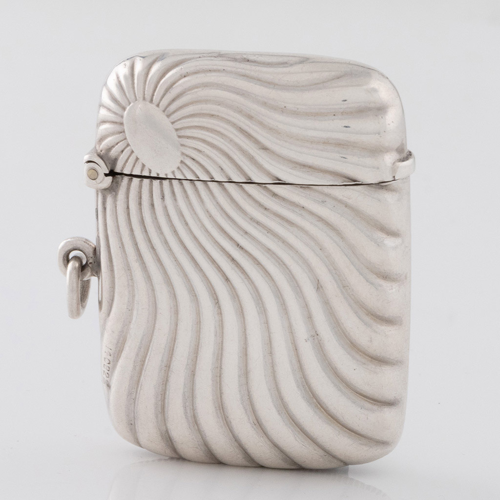 Sterling Silver Vesta Case Birmingham 1903