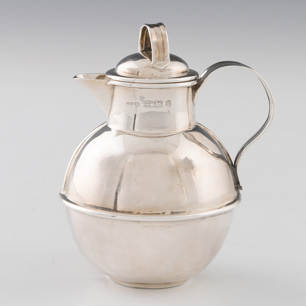 Sterling Silver Guernsey Jug Spirit Measure Birmingham 1905