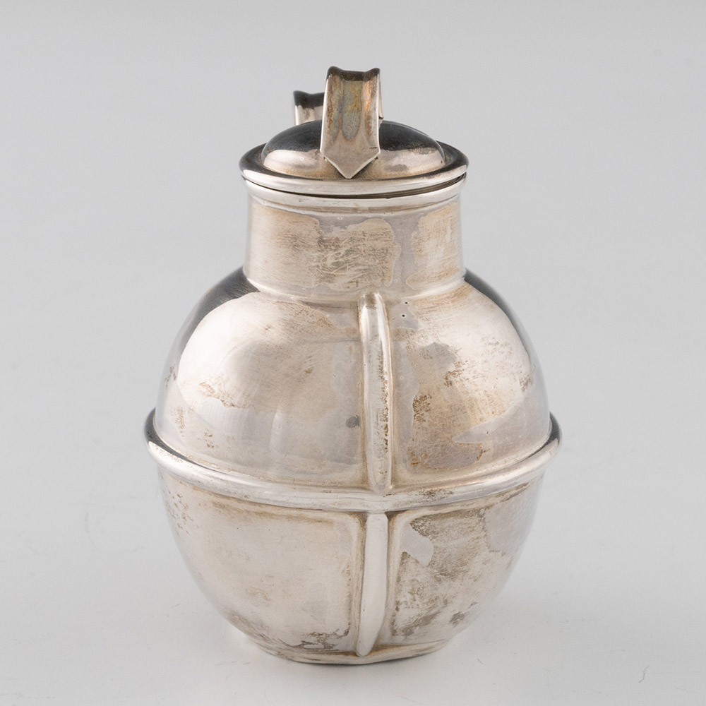 Sterling Silver Guernsey Jug Spirit Measure Birmingham 1882