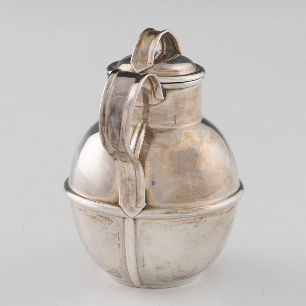 Sterling Silver Guernsey Jug Spirit Measure Birmingham 1882