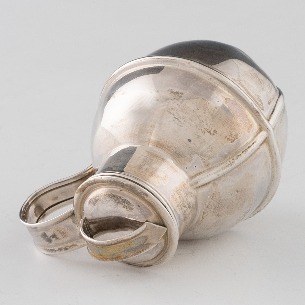 Sterling Silver Guernsey Jug Spirit Measure Birmingham 1882