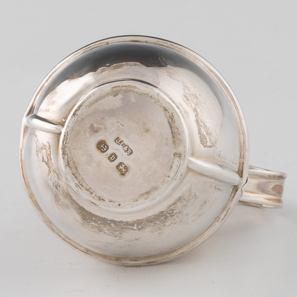 Sterling Silver Guernsey Jug Spirit Measure Birmingham 1882
