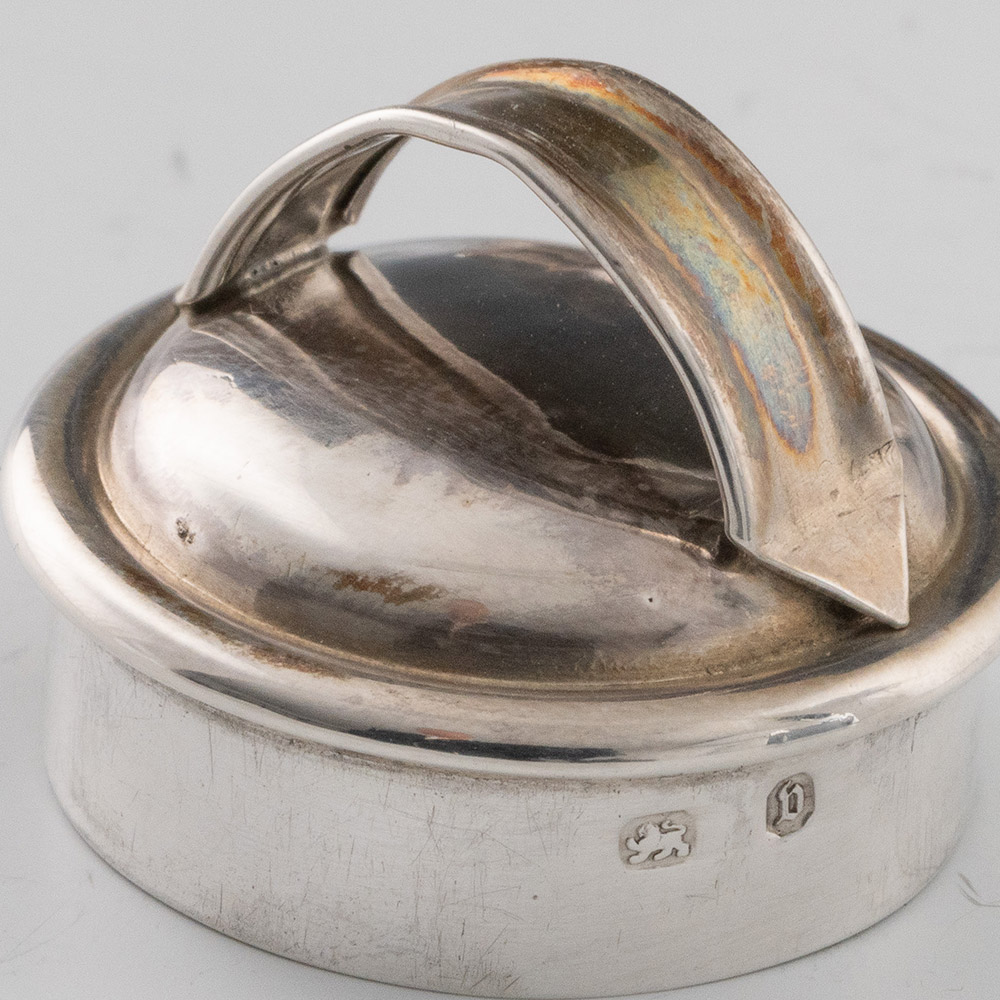 Sterling Silver Guernsey Jug Spirit Measure Birmingham 1882