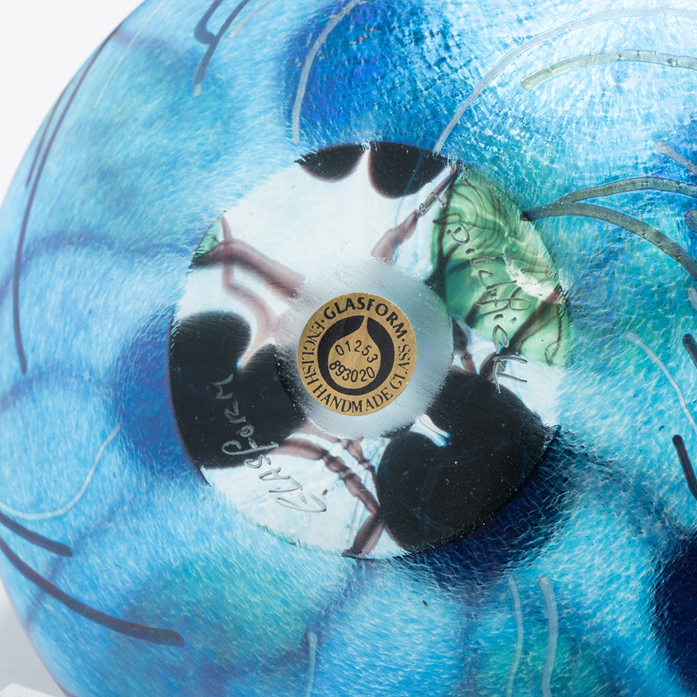 John Ditchfield Paperweight For Glasform Studio