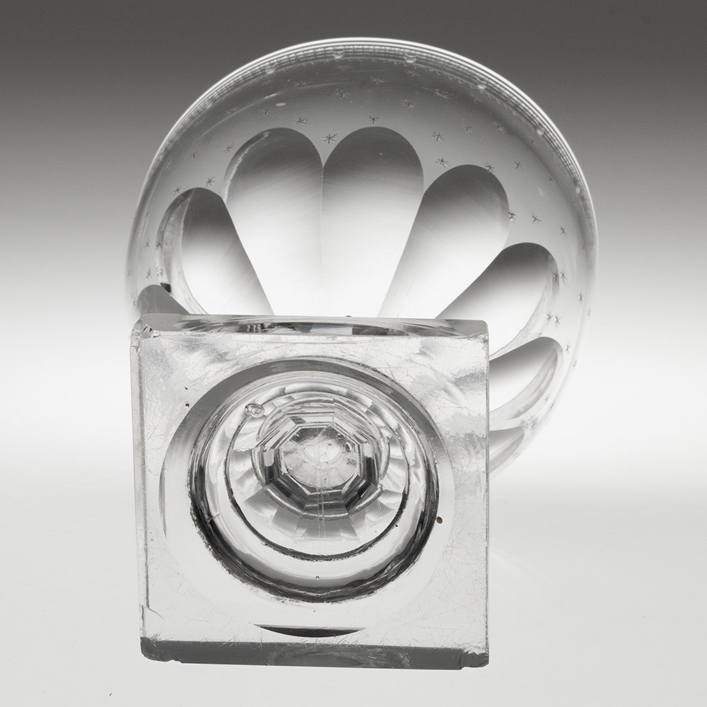Regency Rummer Glass with Capstan Stem c1815