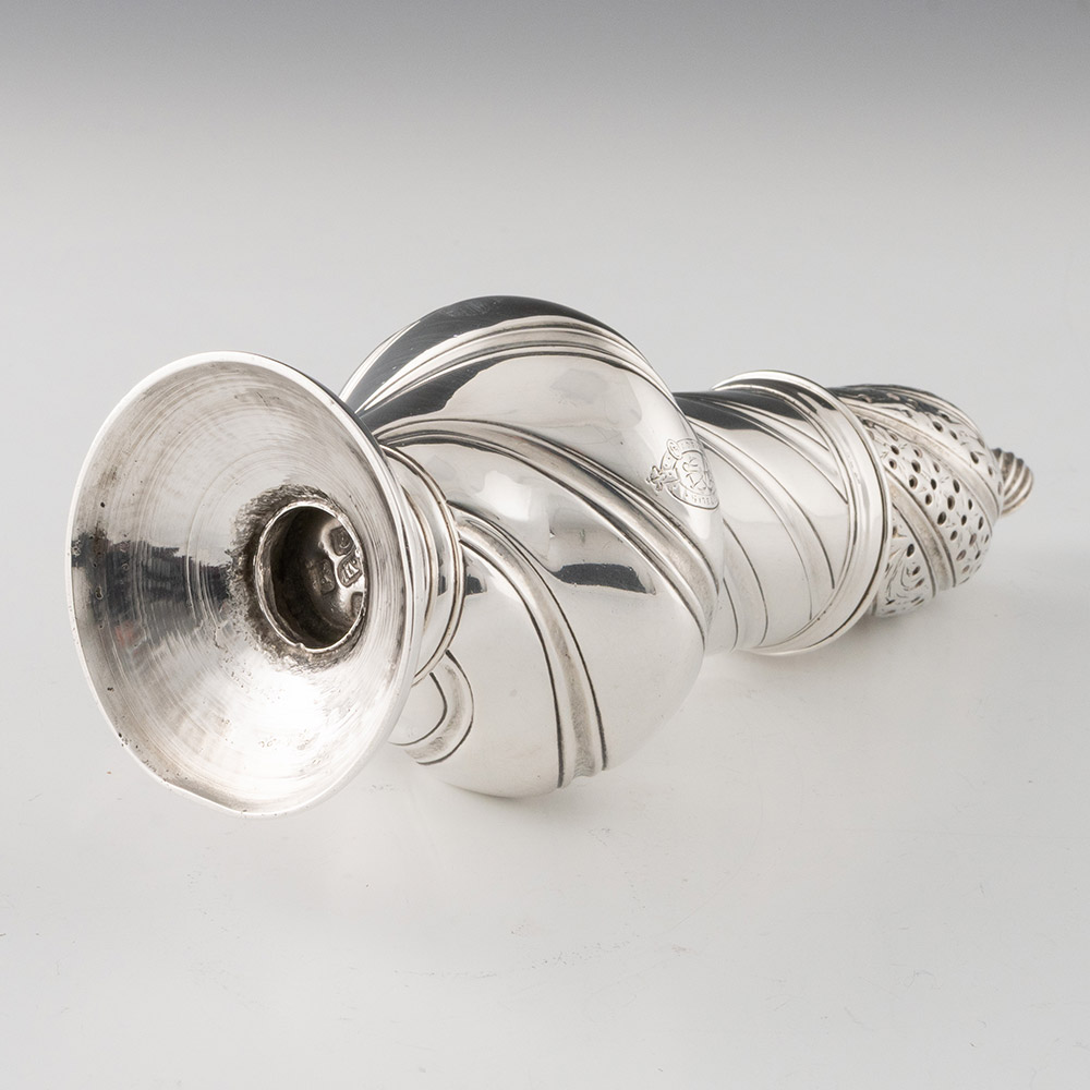 Sterling Silver Sugar Sifter Samuel Wood London 1758