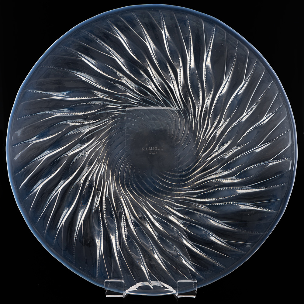 Rene Lalique Algues Coupe-Plate Designed 1933