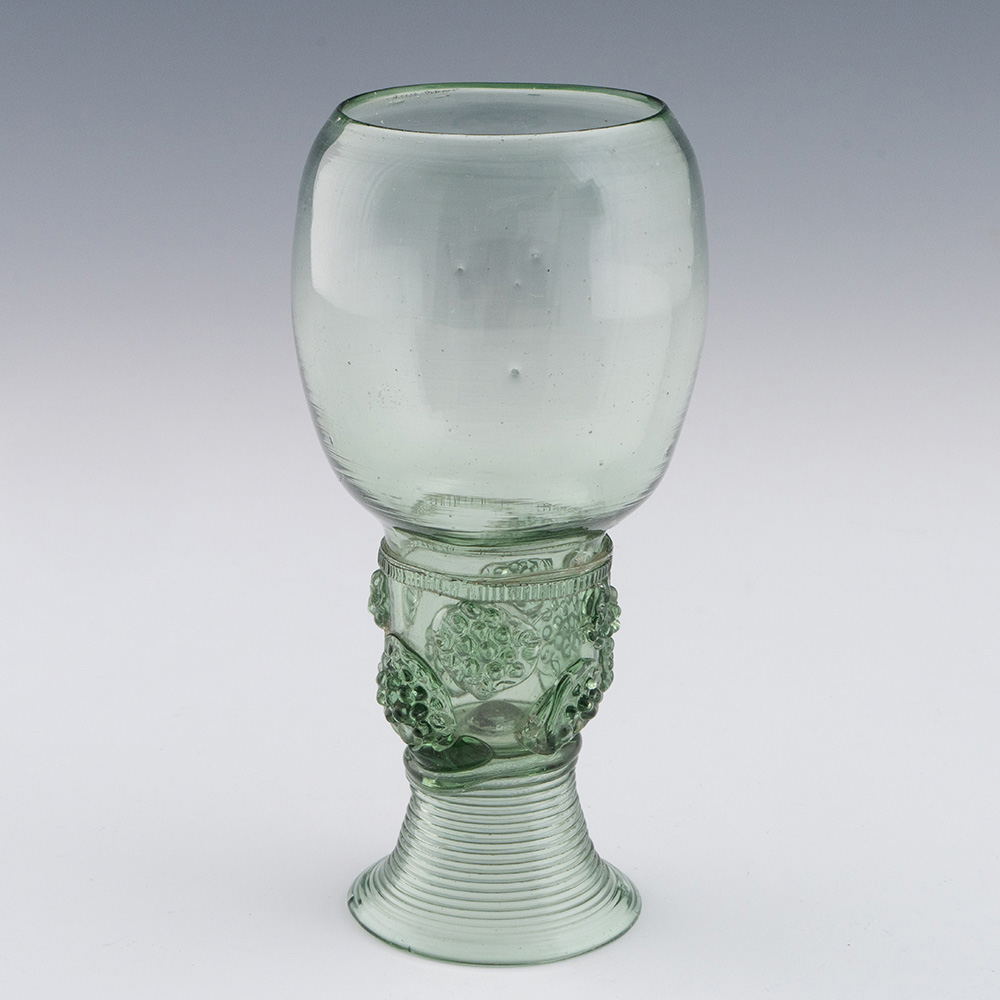 Green Glass Roemer Glass – Dutch or German c1670