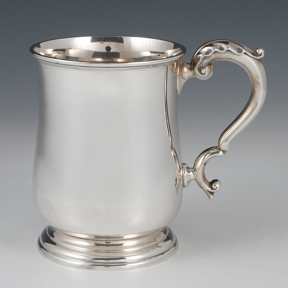 George V Sterling Silver Tankard Birmingham 1928
